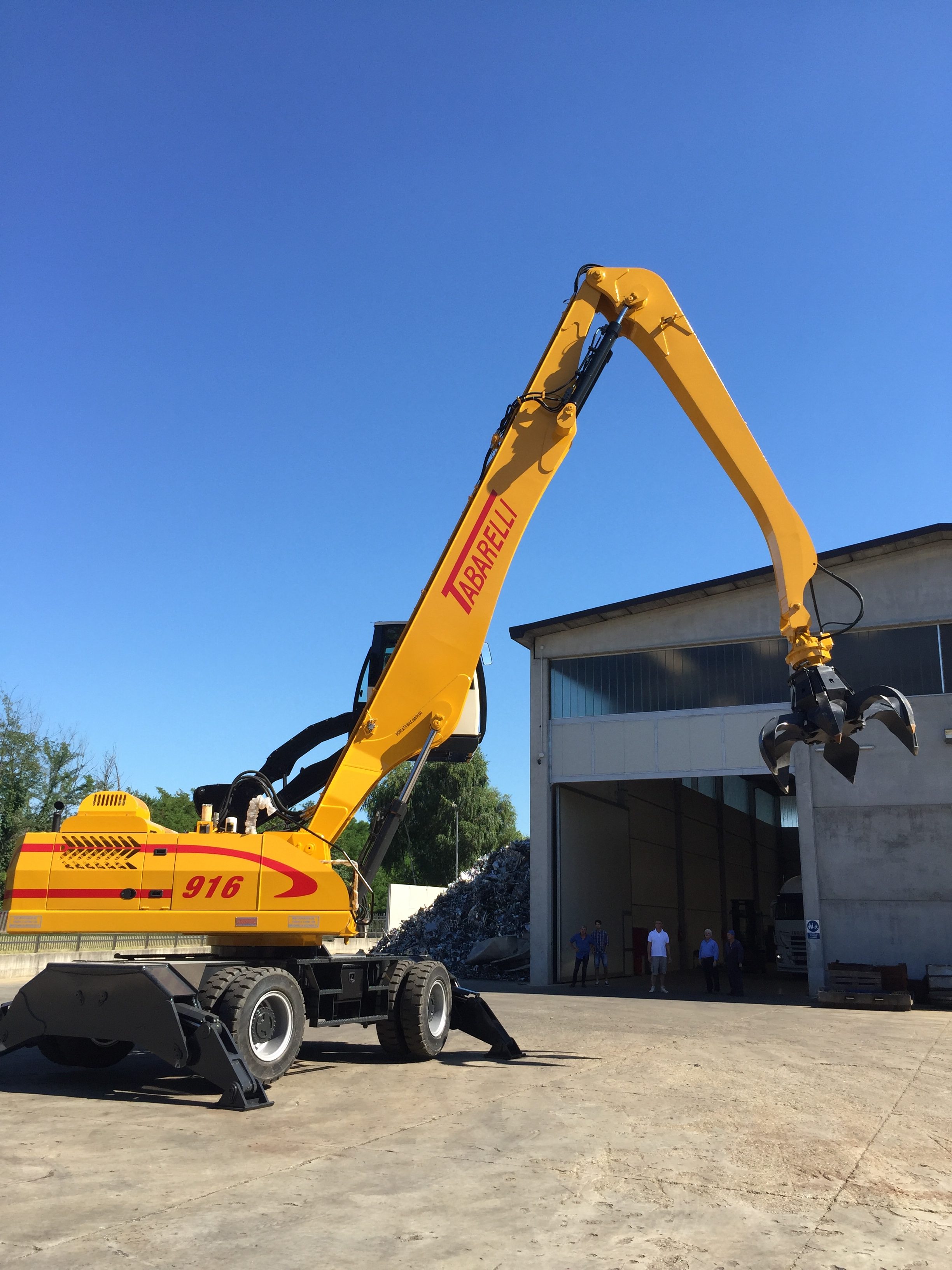 Umschlagmaschine T916: maximale Leistung